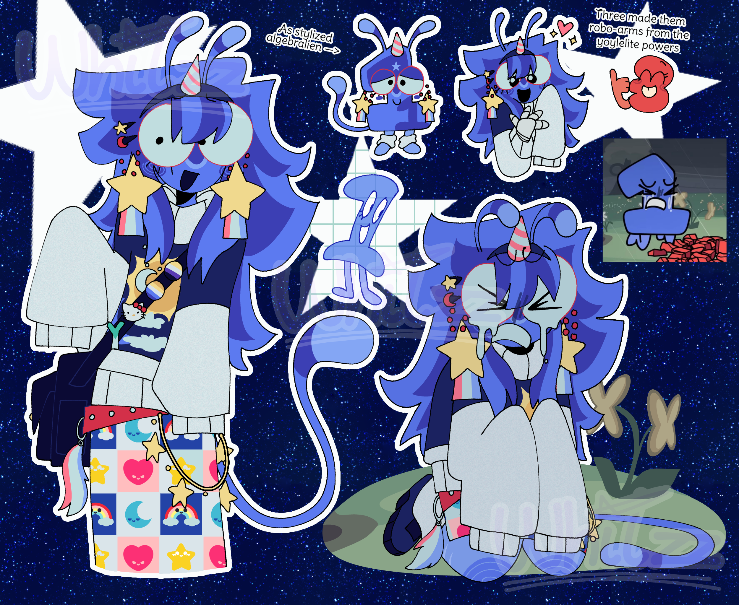 Tpot 20 One design🌙💙 - ibisPaint