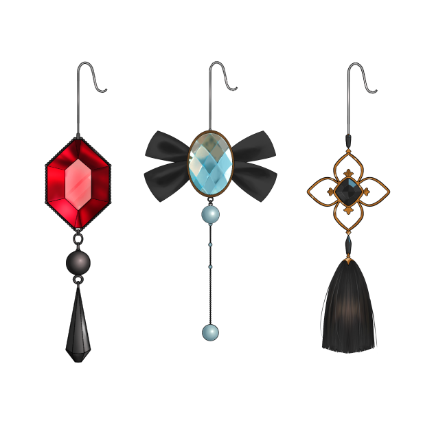 earrings - ibisPaint