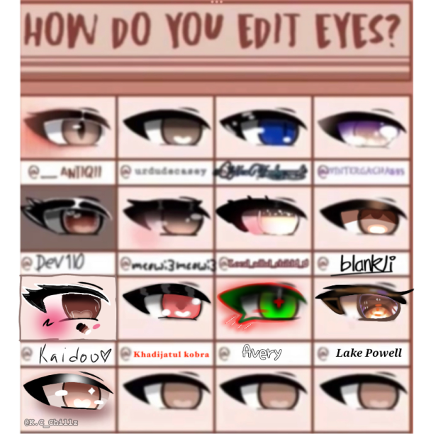 Gacha Eye Edit Collab - ibisPaint