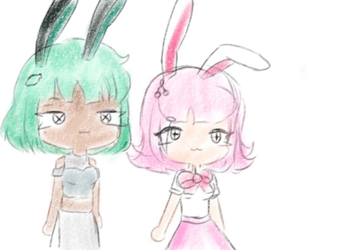 Lemo and yuni (lazy drawing) - ibisPaint