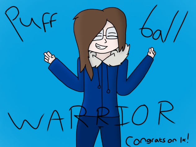 Gift for Puff! - ibisPaint