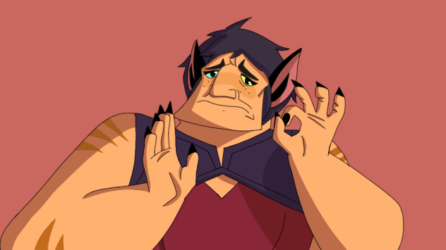 She-ra Catra but it’s cursed - ibisPaint