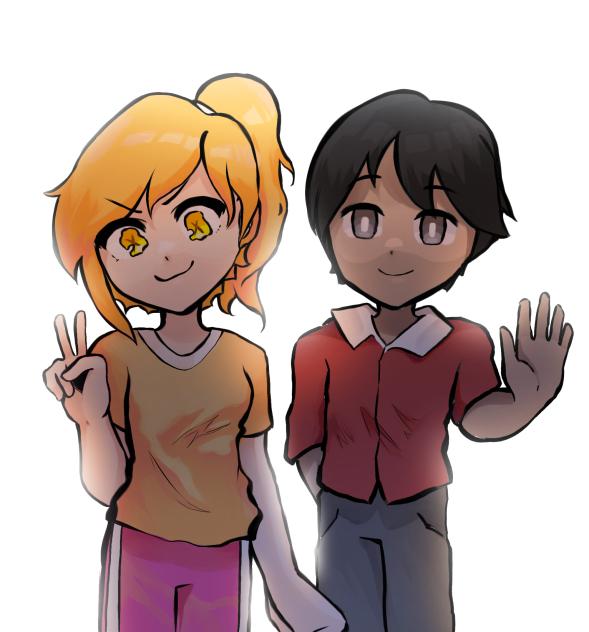 Rey and Riley - ibisPaint