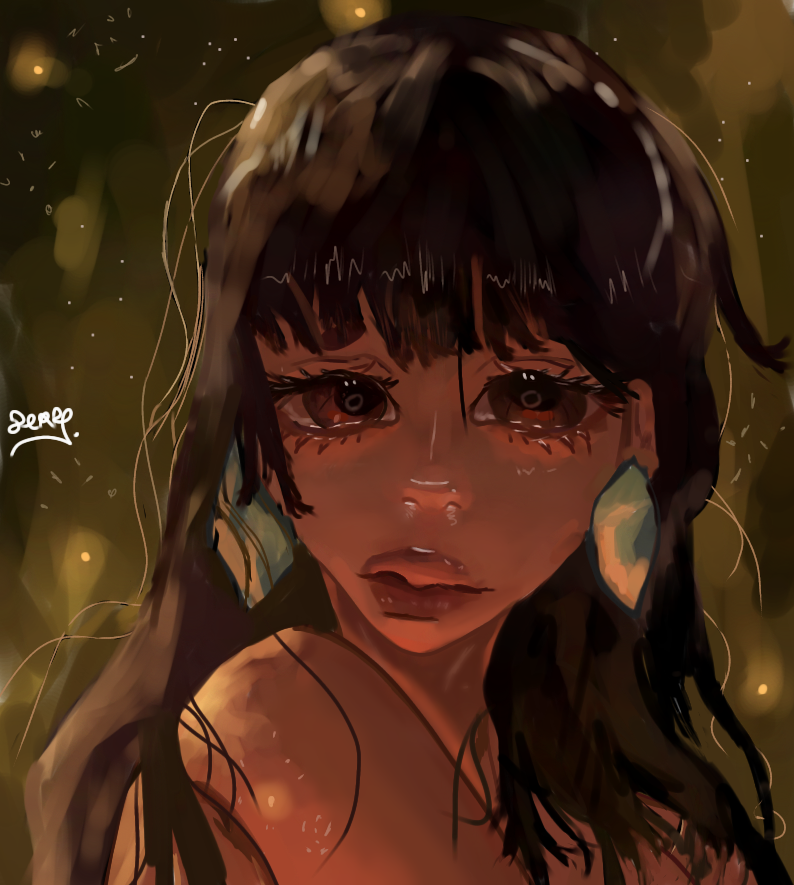 fireflies light up the sky, once again - ibisPaint