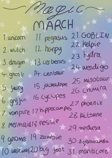 Magic march - ibisPaint