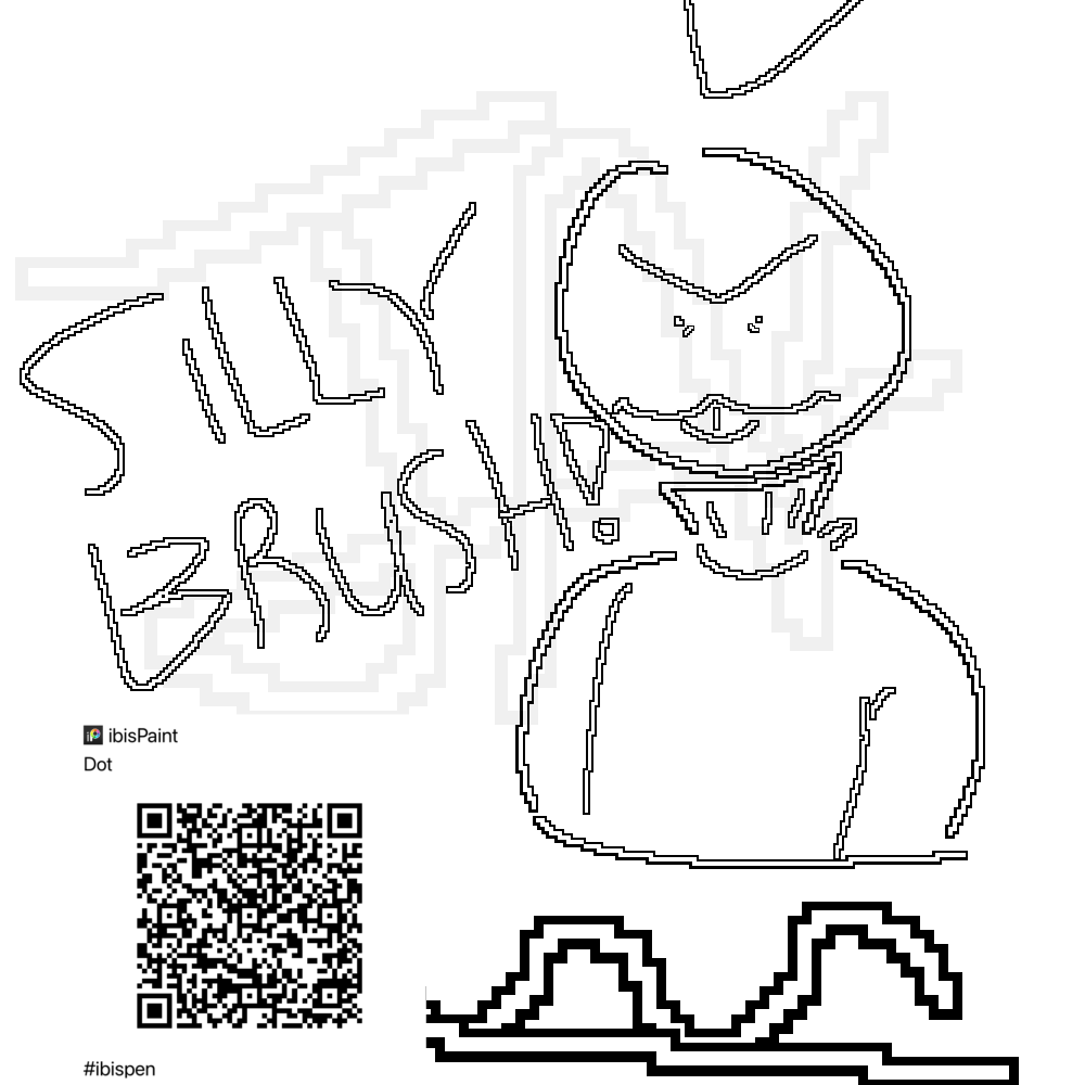 Silly brush!! - ibisPaint
