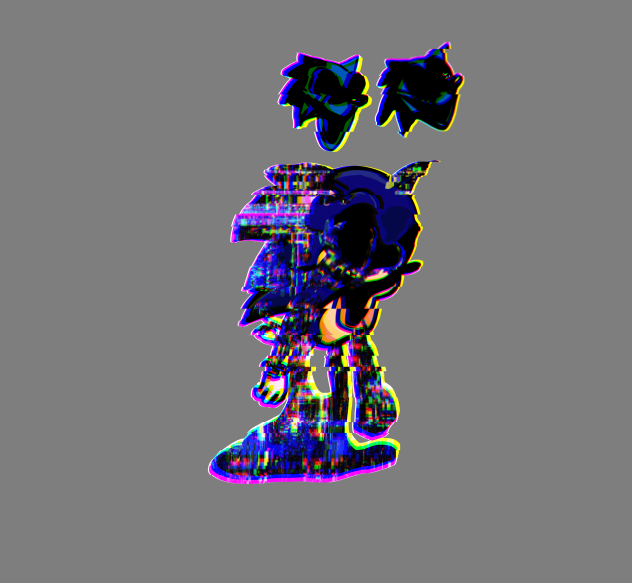 Corrupted Sonic.Exe - ibisPaint