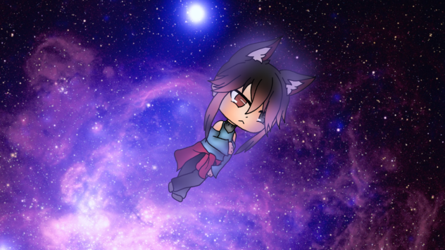 my oc in space - ibisPaint