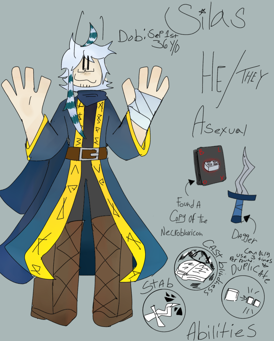 Silas - Forsaken OC - ibisPaint