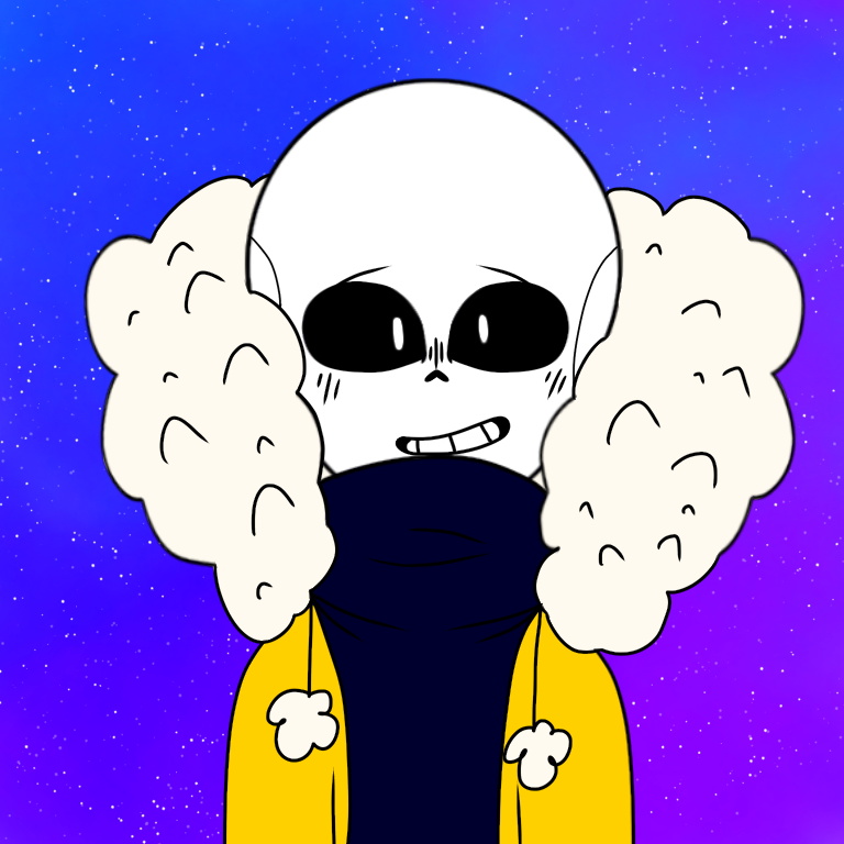 Cringey drawing of Outer Sans - ibisPaint