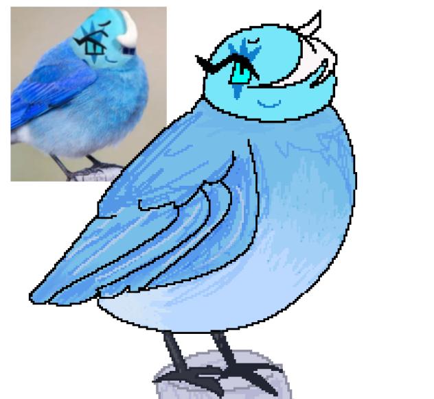 shadow milk bird - ibisPaint