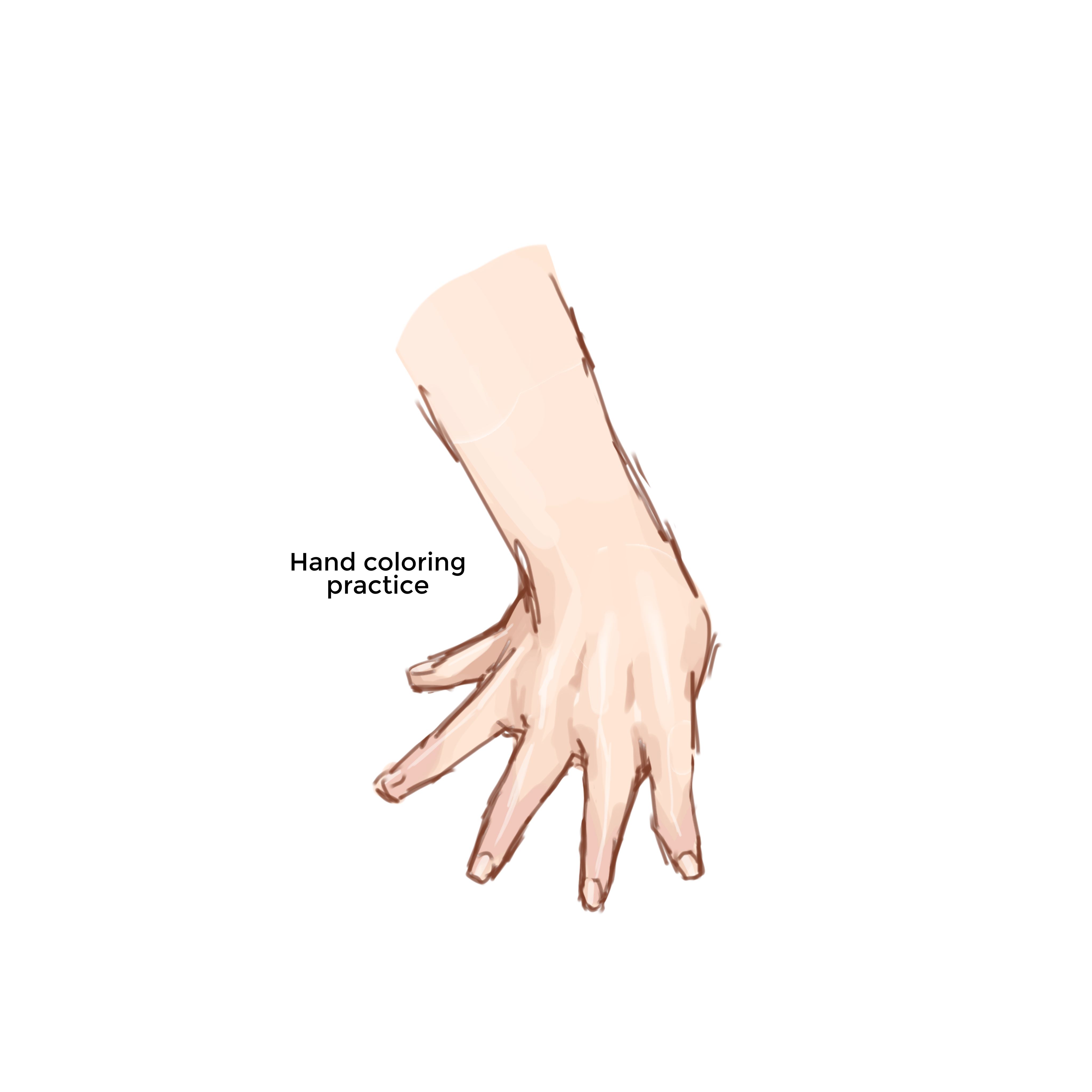 Hands practice 🖐 - ibisPaint