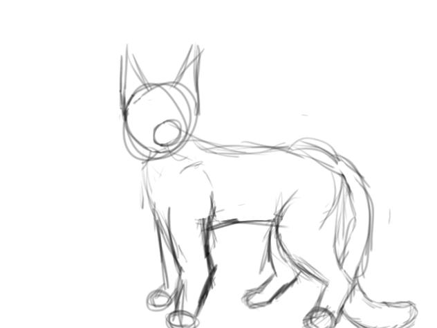 WIP - cat animation - ibisPaint