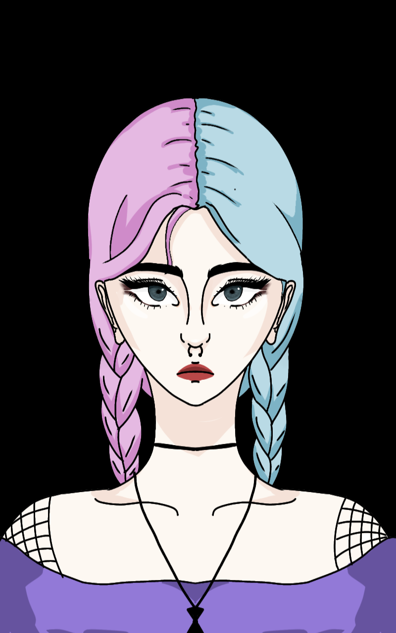 ready to glare - ibisPaint