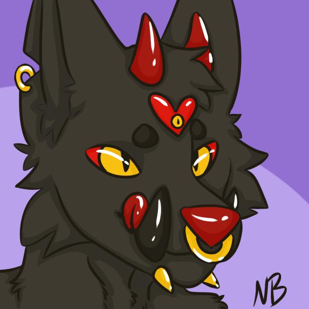 speedpaint- gremlin headshot - ibisPaint