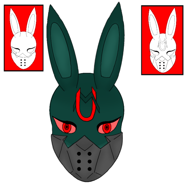 Midori Usagi Mask 2nd Edition - ibisPaint