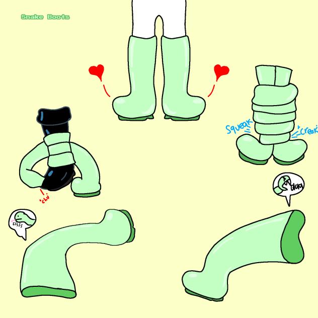 snake of the year but boots - ibisPaint