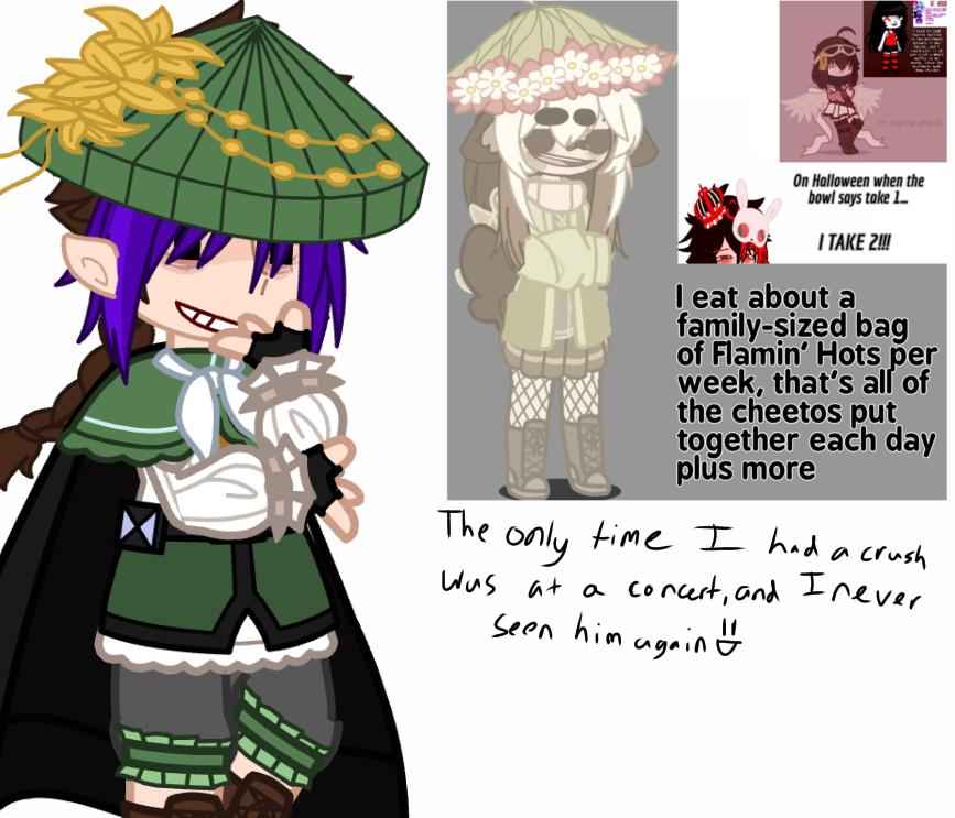 Dumb secret chain - ibisPaint