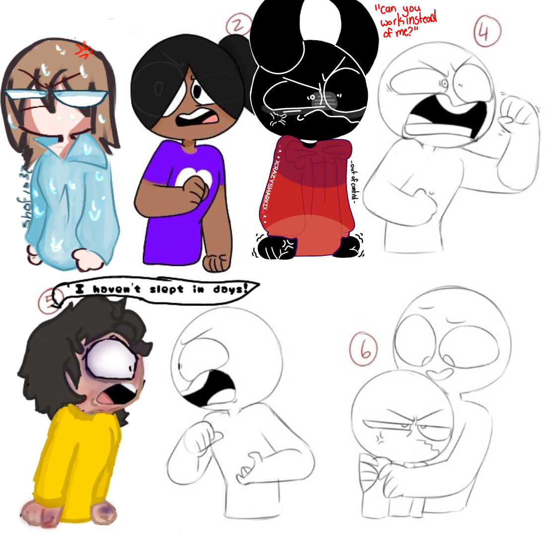 Anger Collab - ibisPaint