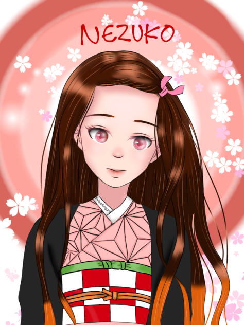 Nezuko_Kamado - ibisPaint