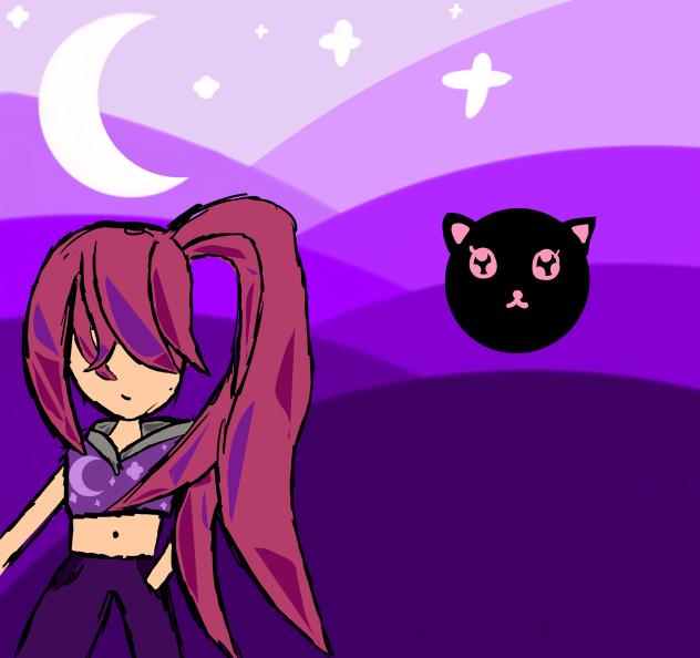 The moon - ibisPaint