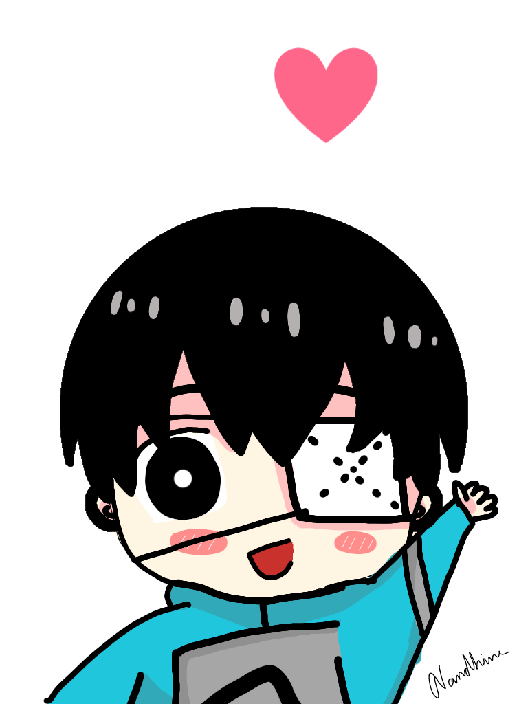 Kaneki Ken - Tokyo Ghoul ( Chibi Fanart) - ibisPaint