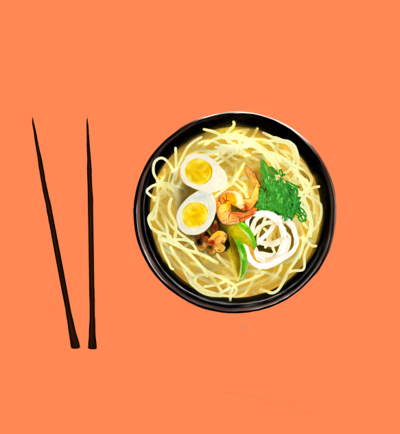 Ramen 拉麺 🍜 - ibisPaint