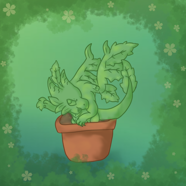 Garden Dragon - ibisPaint