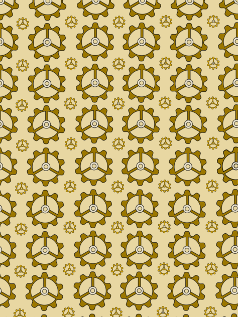 Background - Steampunk Pattern 2 - ibisPaint