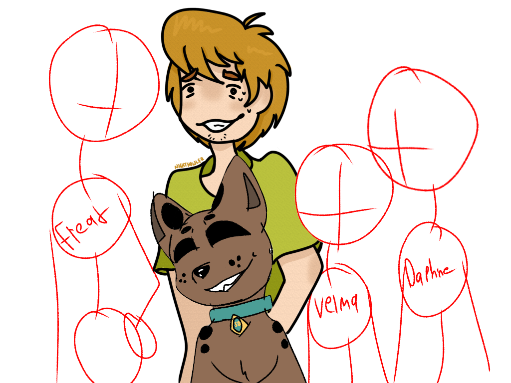 Scooby Doo Collab 🤩 - ibisPaint