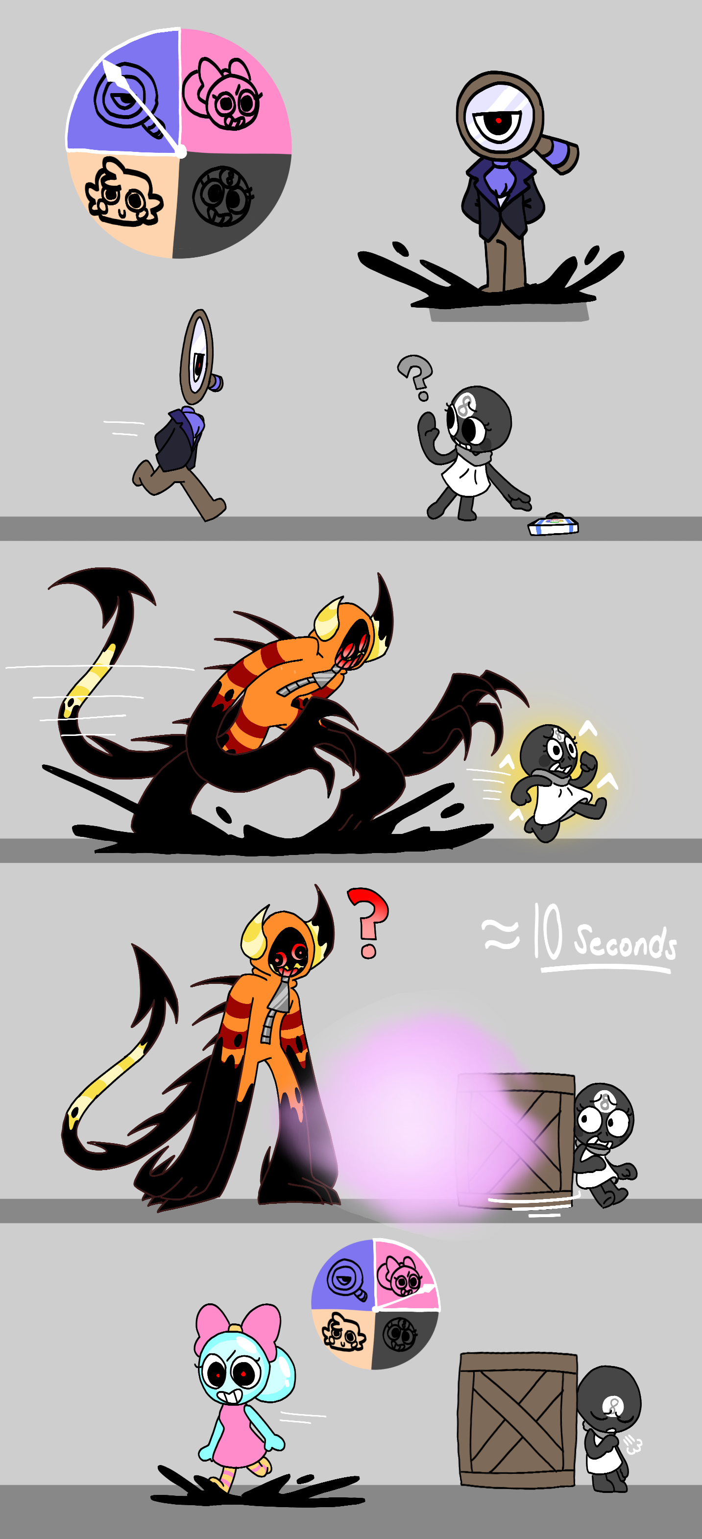 Twisted Clyde mechanic concept - ibisPaint