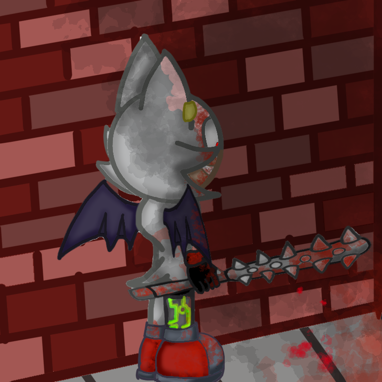 Goretober day2-Sharp objects Jara(my oc) - ibisPaint