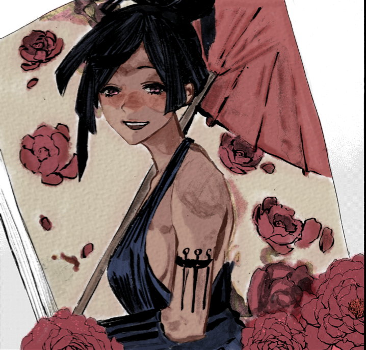 Yuzuriha from Hell's Paradise - ibisPaint