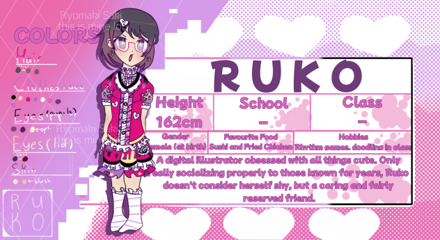 Ruko (persona) ref - ibisPaint