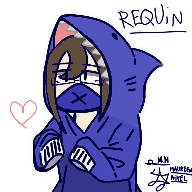Pyjama requin - ibisPaint