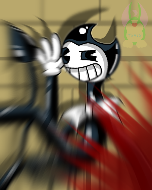 so angry Bendy 2 - ibisPaint