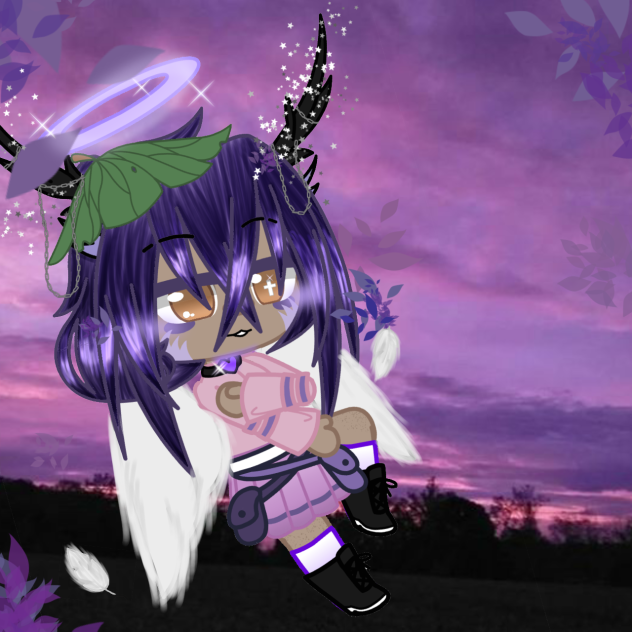 corrupted fairy 💜 - ibisPaint