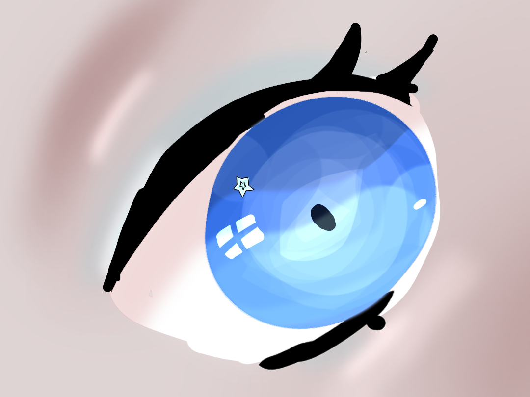 Blue eyed - ibisPaint