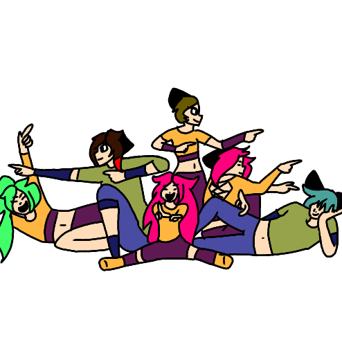 draw the squad no.4 - ibisPaint