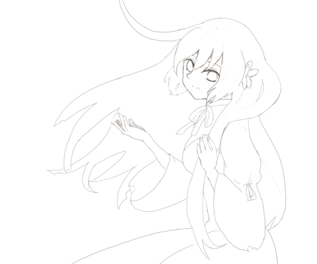 Flowery線画 - ibisPaint