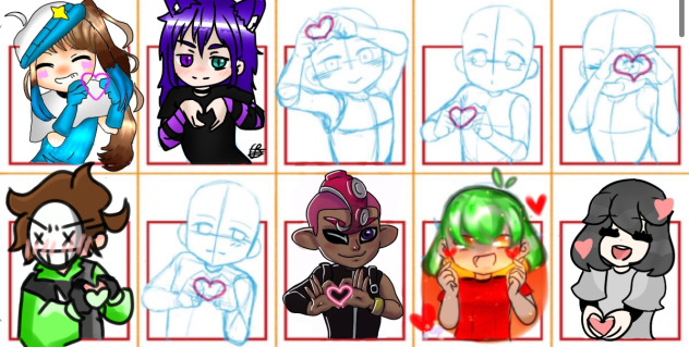 heart collab - ibisPaint