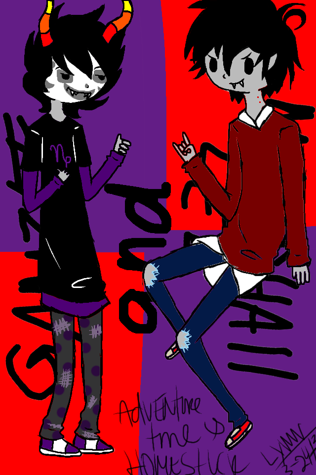Marshall lee and Gamzee Makara - ibisPaint