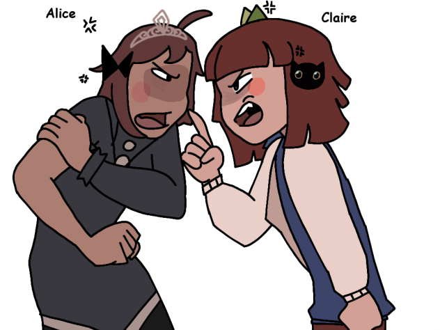 Alice vs Claire - ibisPaint