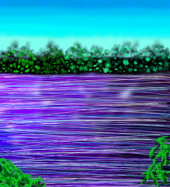 Purple river - ibisPaint