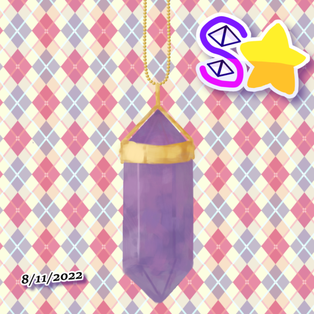Amethyst necklace - ibisPaint