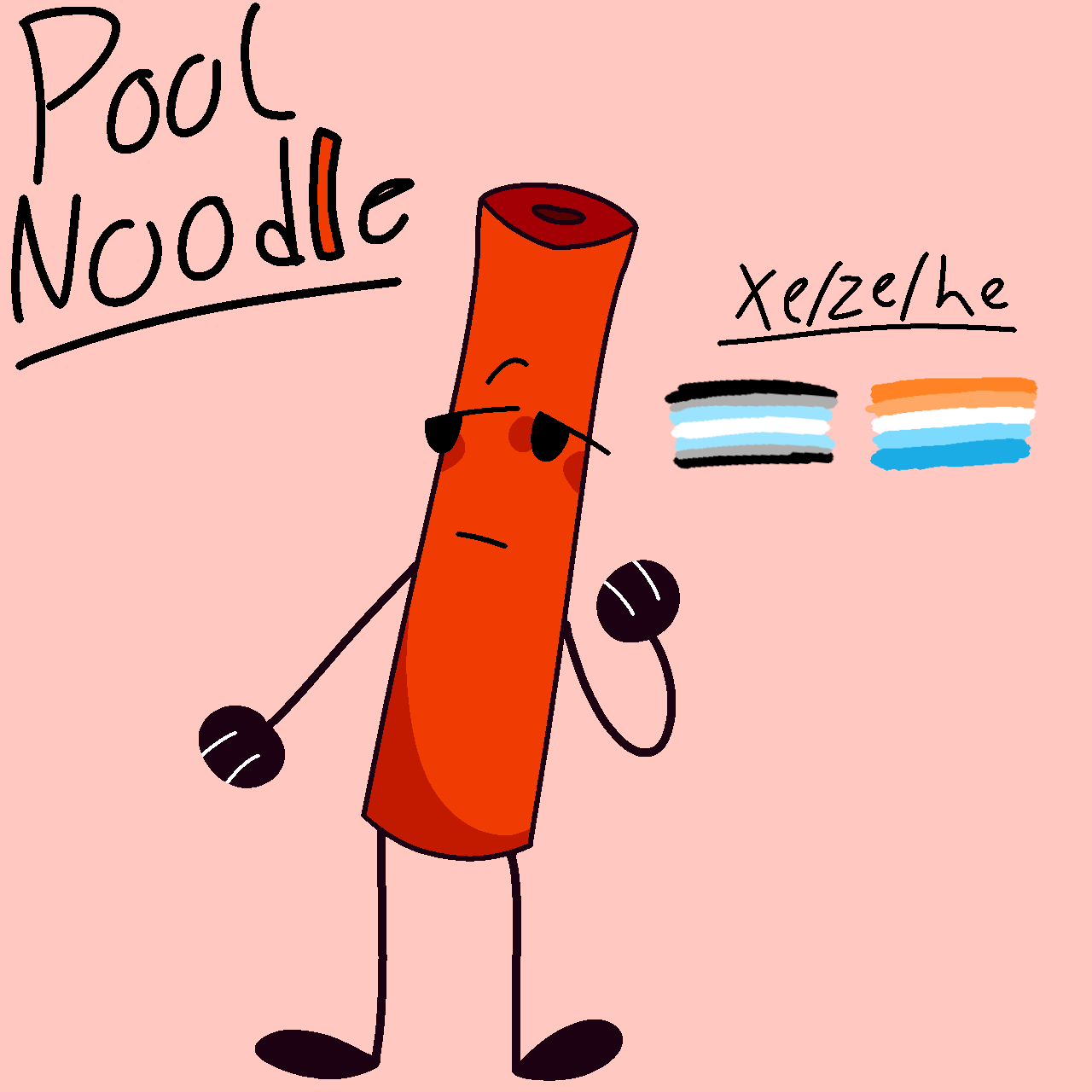Pool Noodle (object show OC) - ibisPaint