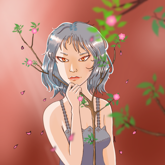 Spring girl - ibisPaint