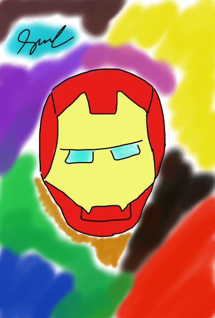 i ron man - ibisPaint