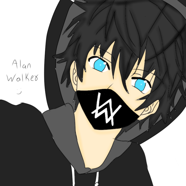 Alan Walker fan art - ibisPaint