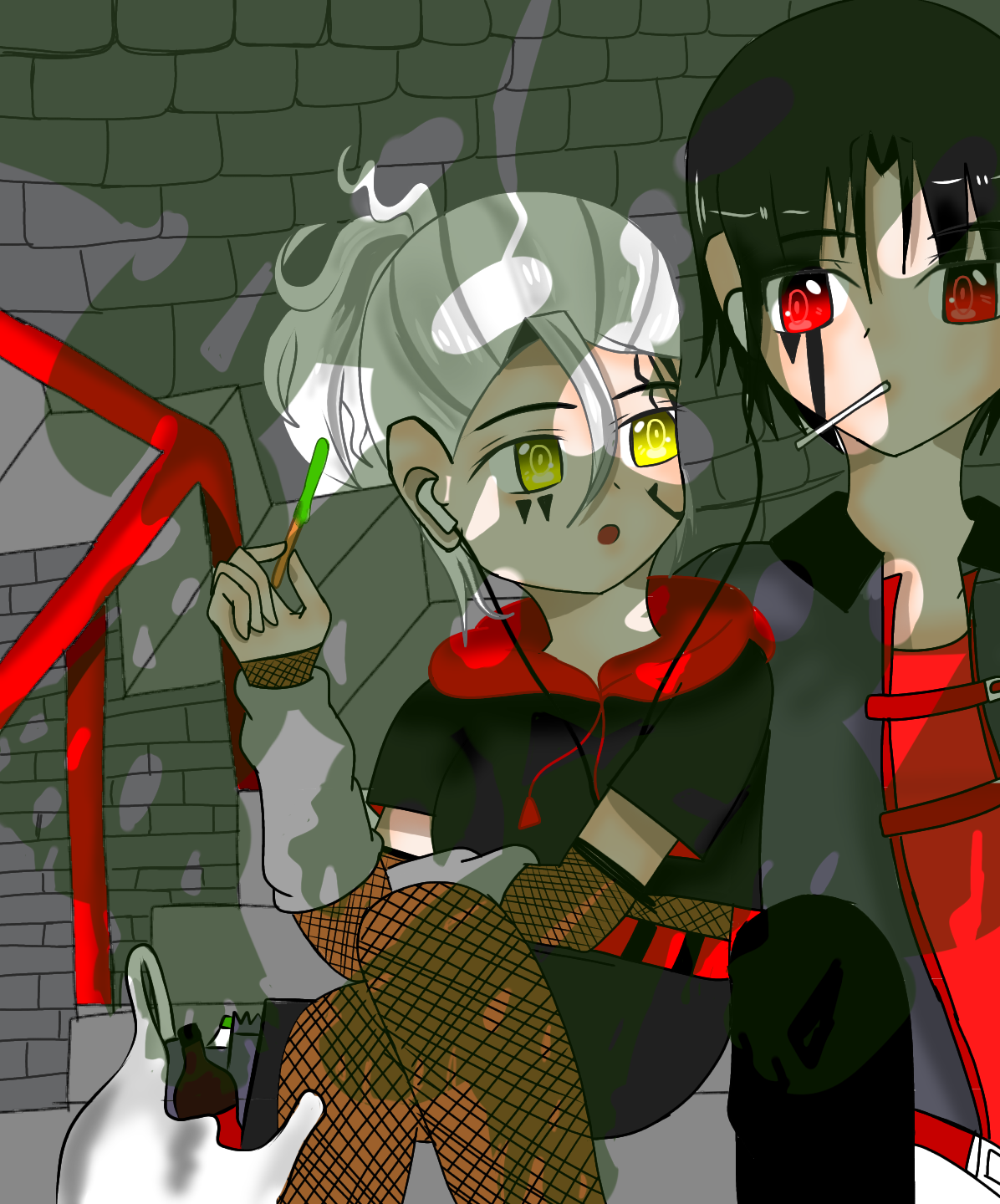 Zean and Ruu 🥰🥰 - ibisPaint